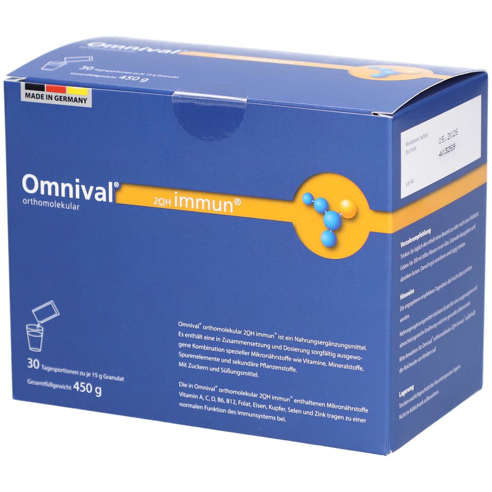 Omnival® orthomolekular 2OH immun® 30 St - shop-apotheke.com