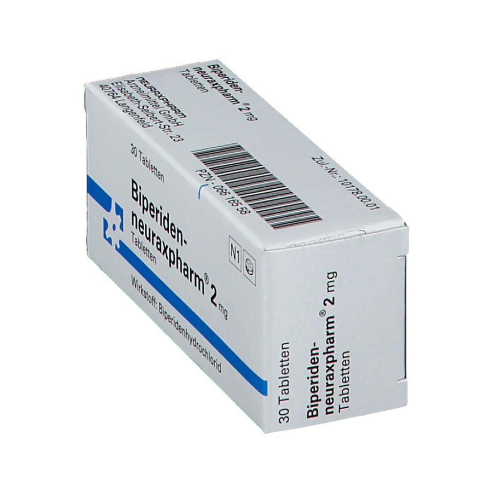 Biperiden-neuraxpharm® 2 mg 30 St - shop-apotheke.com