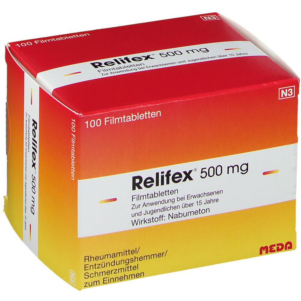 Relifex® 500 mg 100 St - shop-apotheke.com