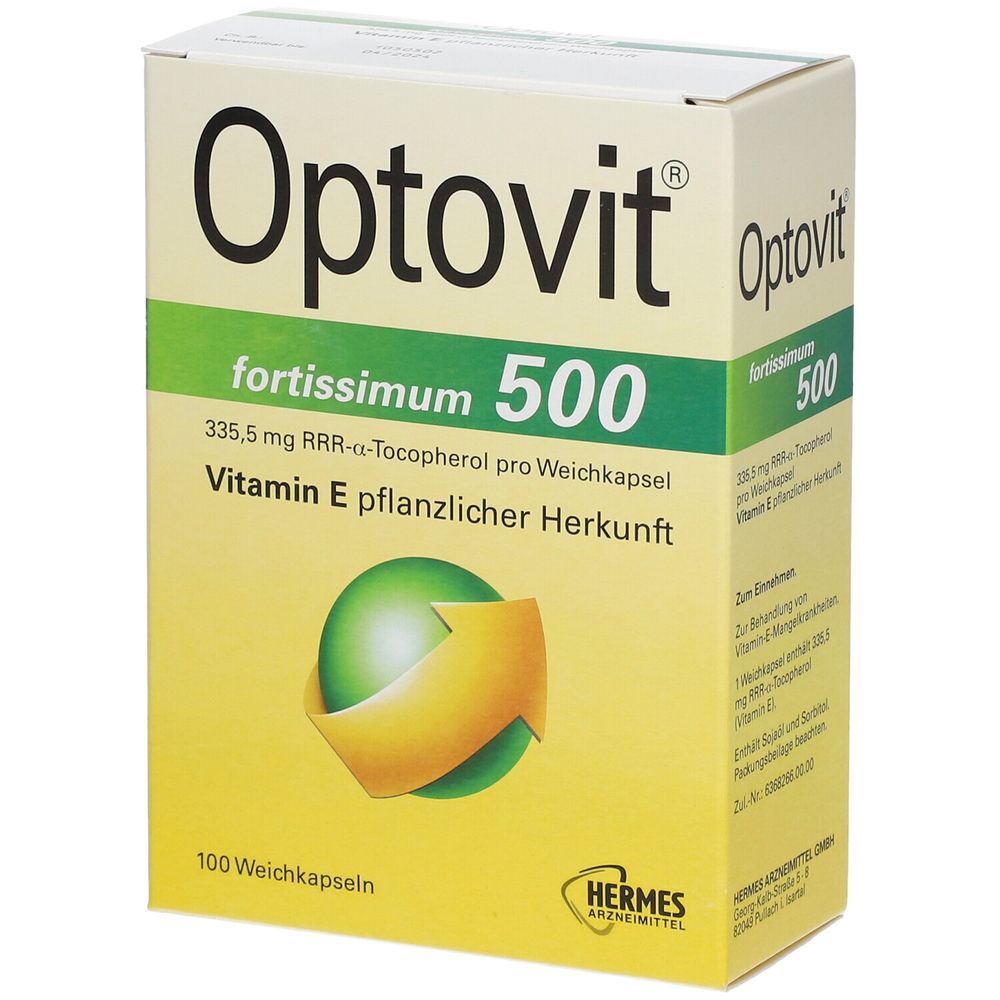 Optovit® fortissimum 500 I.E. 100 St - shop-apotheke.com