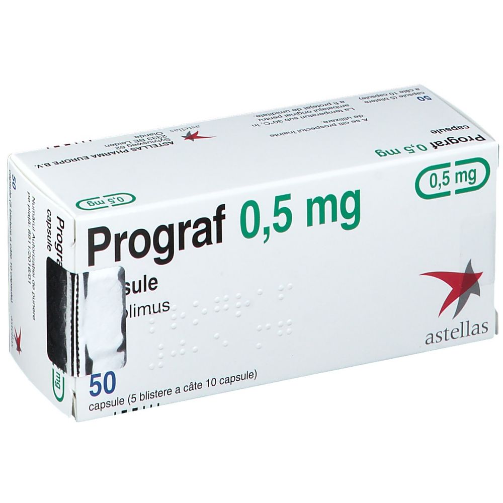 Prograf 0,5 mg 50 St - shop-apotheke.com