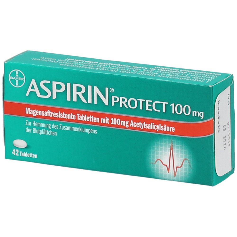 Aspirin® Protect 100 mg Tabletten 42 St - shop-apotheke.com