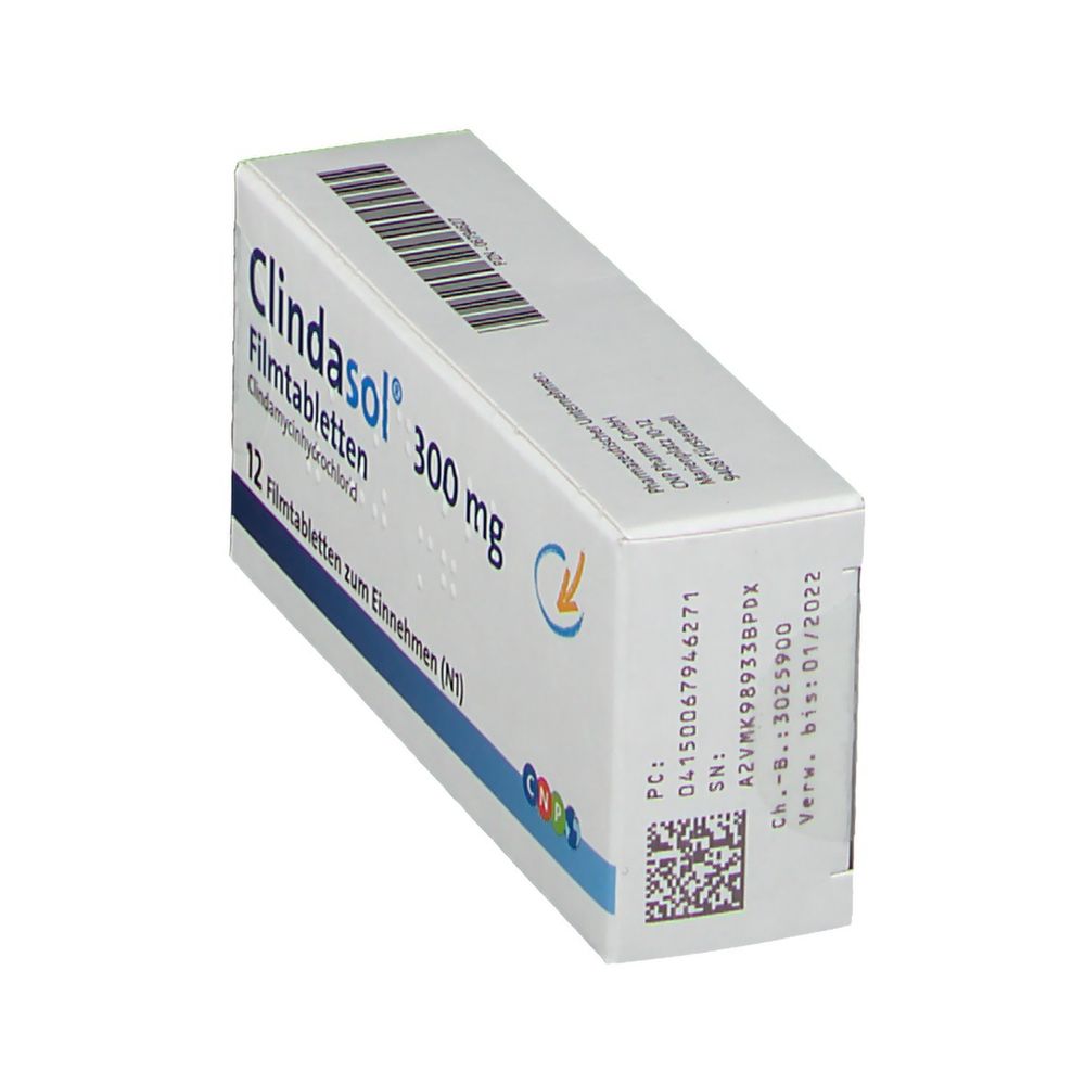 Clindasol® 300 mg 12 St - shop-apotheke.com