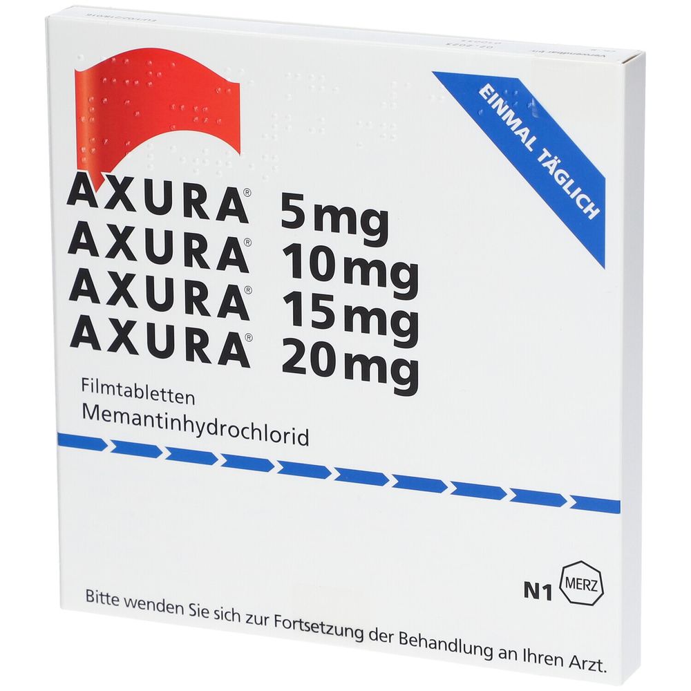AXURA® 5 mg/10 mg/15 mg/20 mg 28 St - shop-apotheke.com