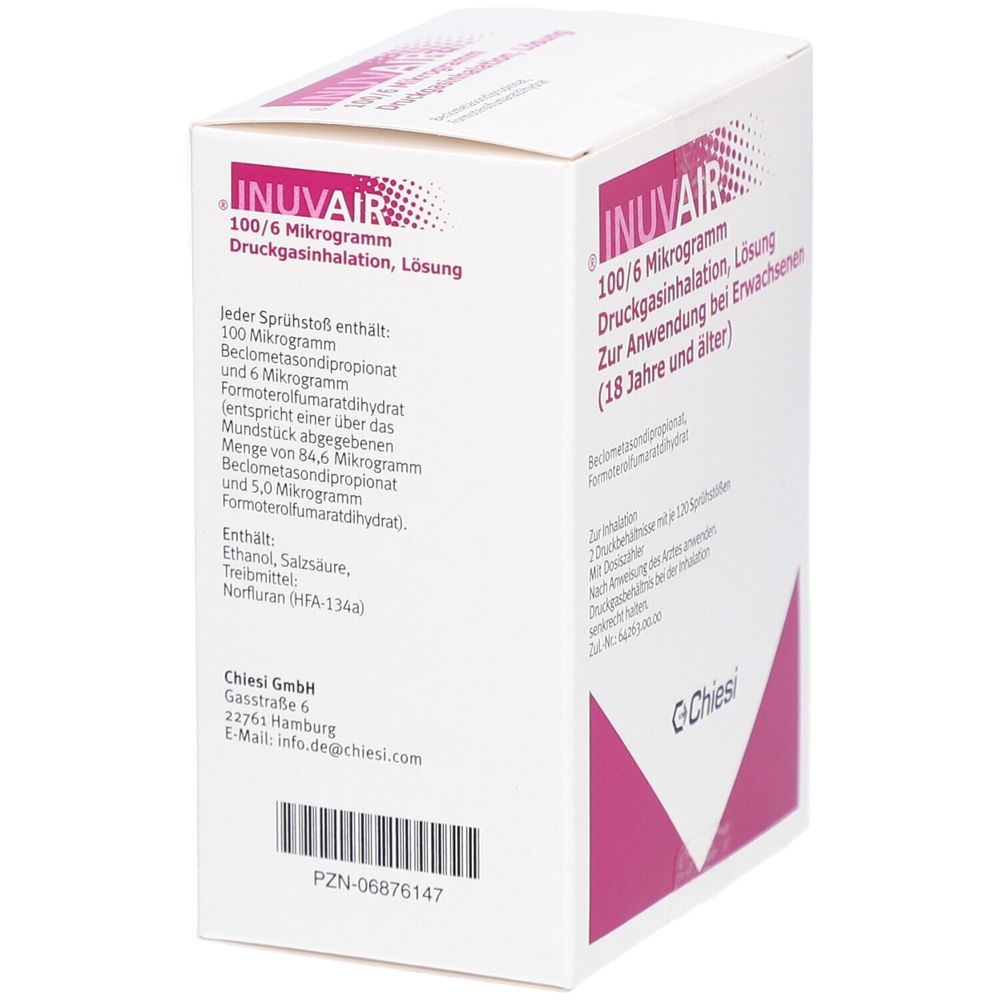 Inuvair® 100/6 µg 2 St - shop-apotheke.com