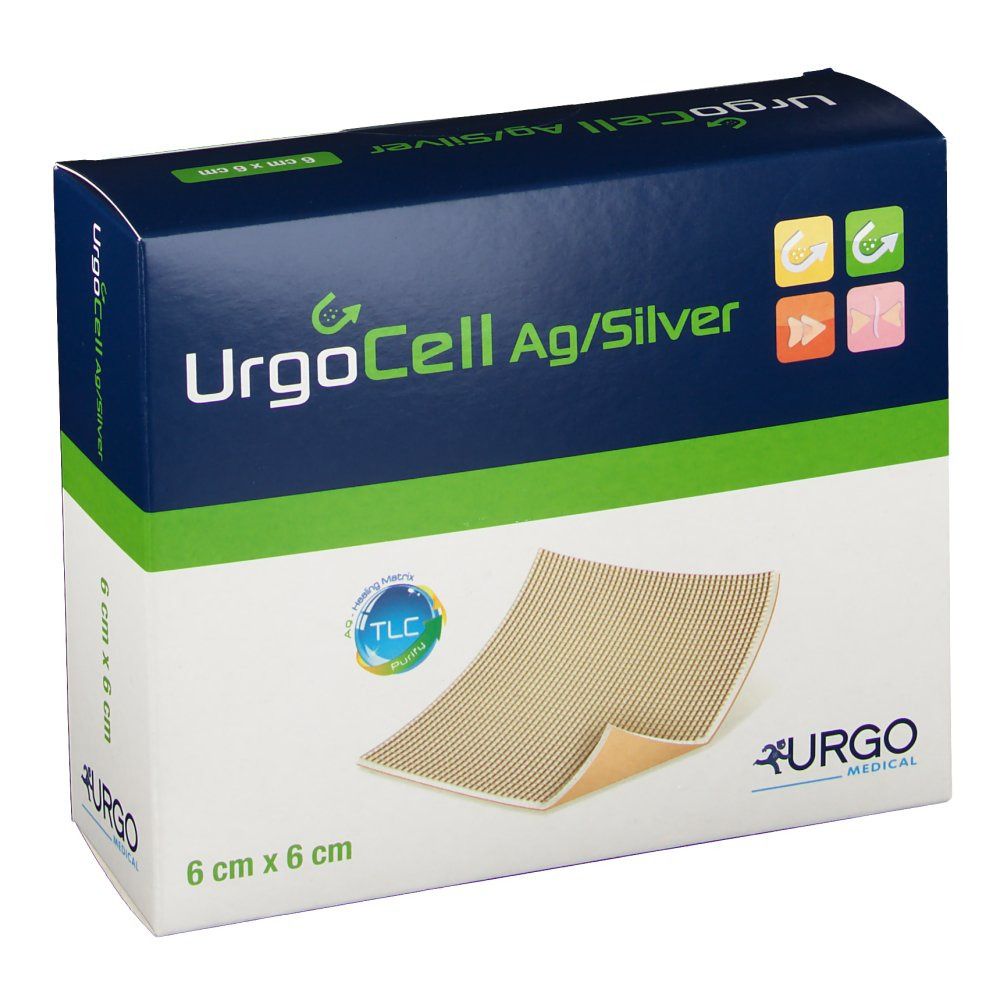 URGOCELL SILVER NON A6X6CM 10 St - shop-apotheke.com