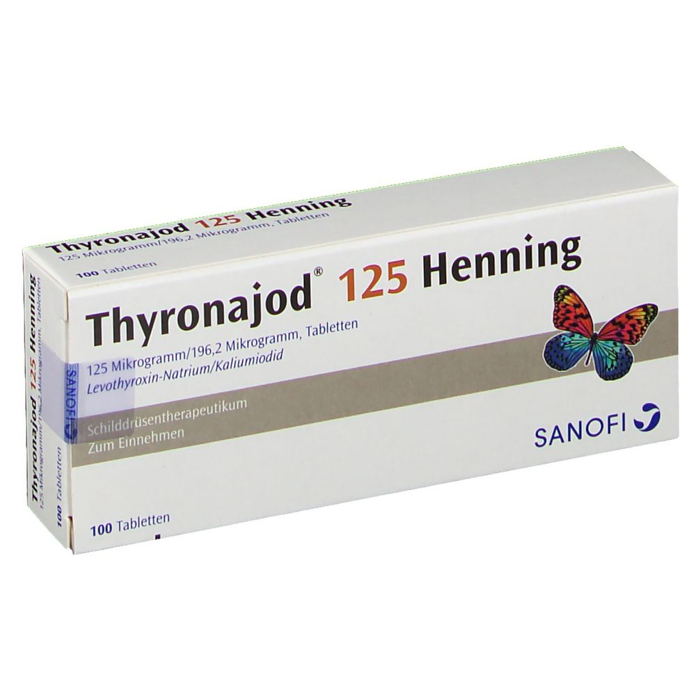 Thyronajod® 125 Henning 100 St - shop-apotheke.com