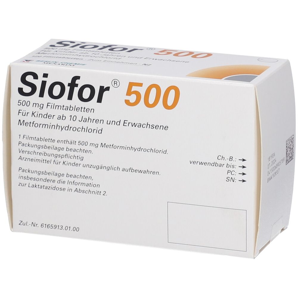 Siofor® 500 120 St - shop-apotheke.com