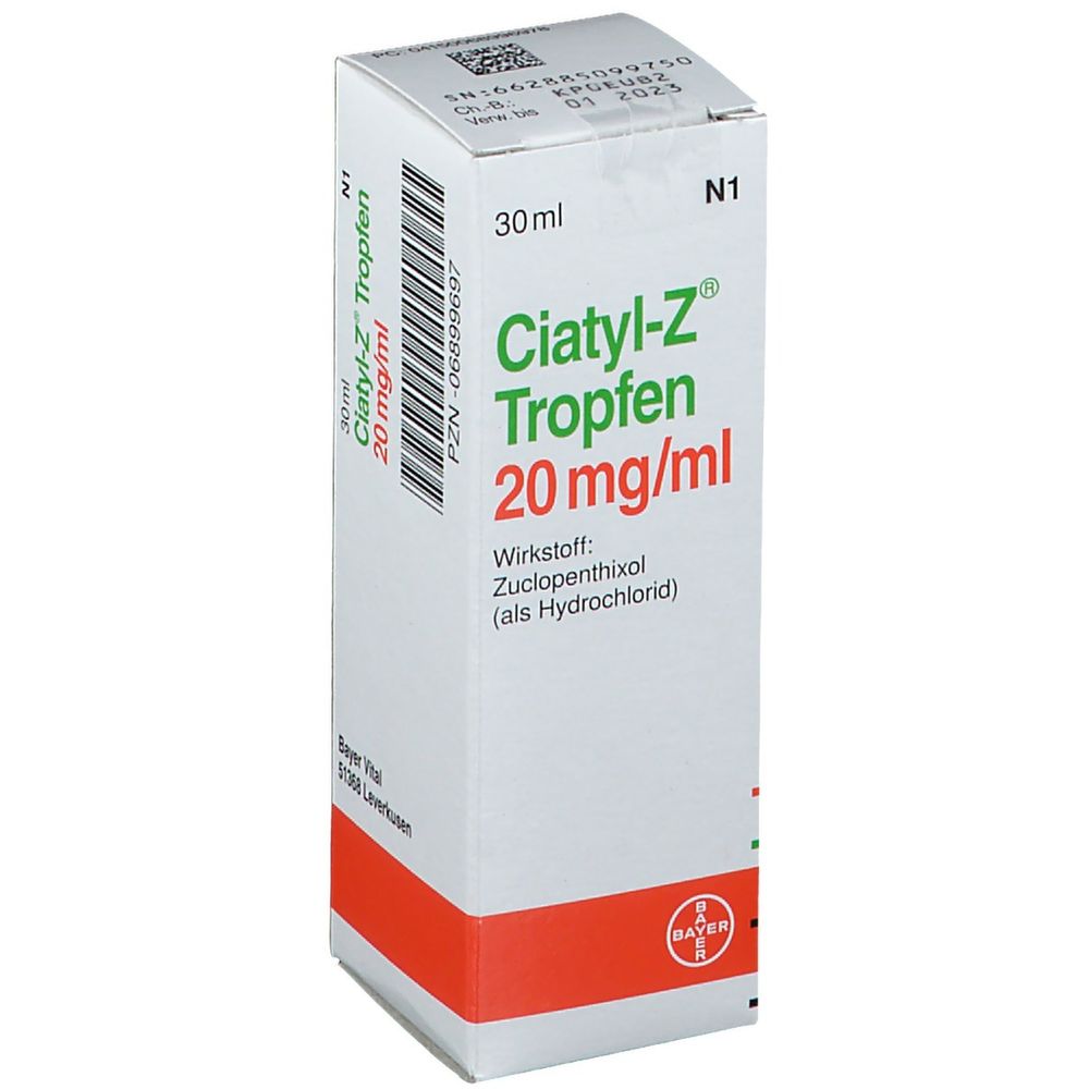 Ciatyl-Z® Tropfen 20 mg/ml 30 ml - shop-apotheke.com