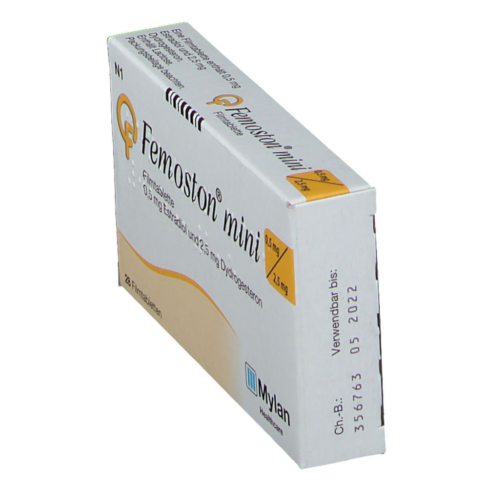 Femoston® mini 0,5 mg/2,5 mg 28 St - shop-apotheke.com