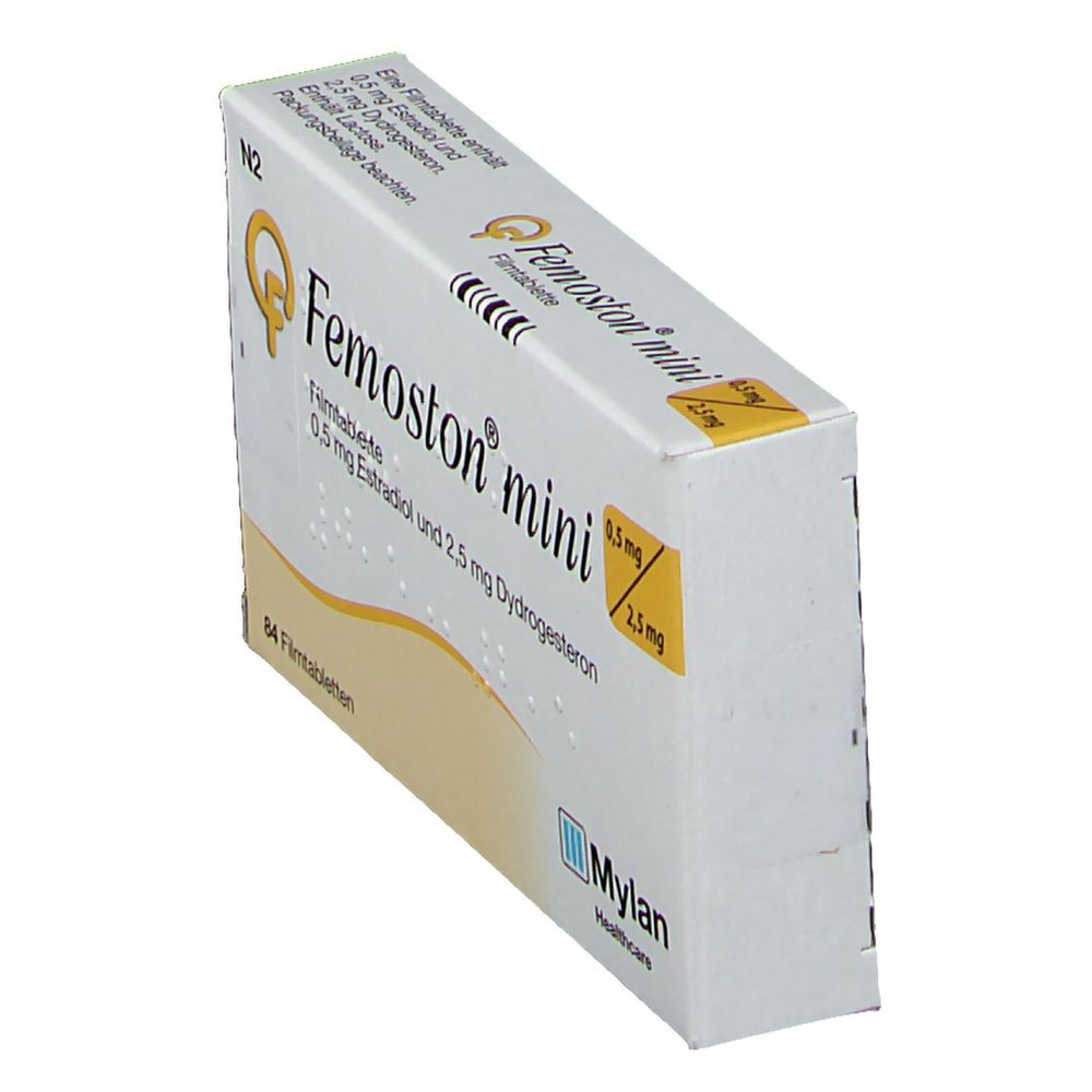 Femoston® mini 0,5 mg/2,5 mg 84 St - shop-apotheke.com