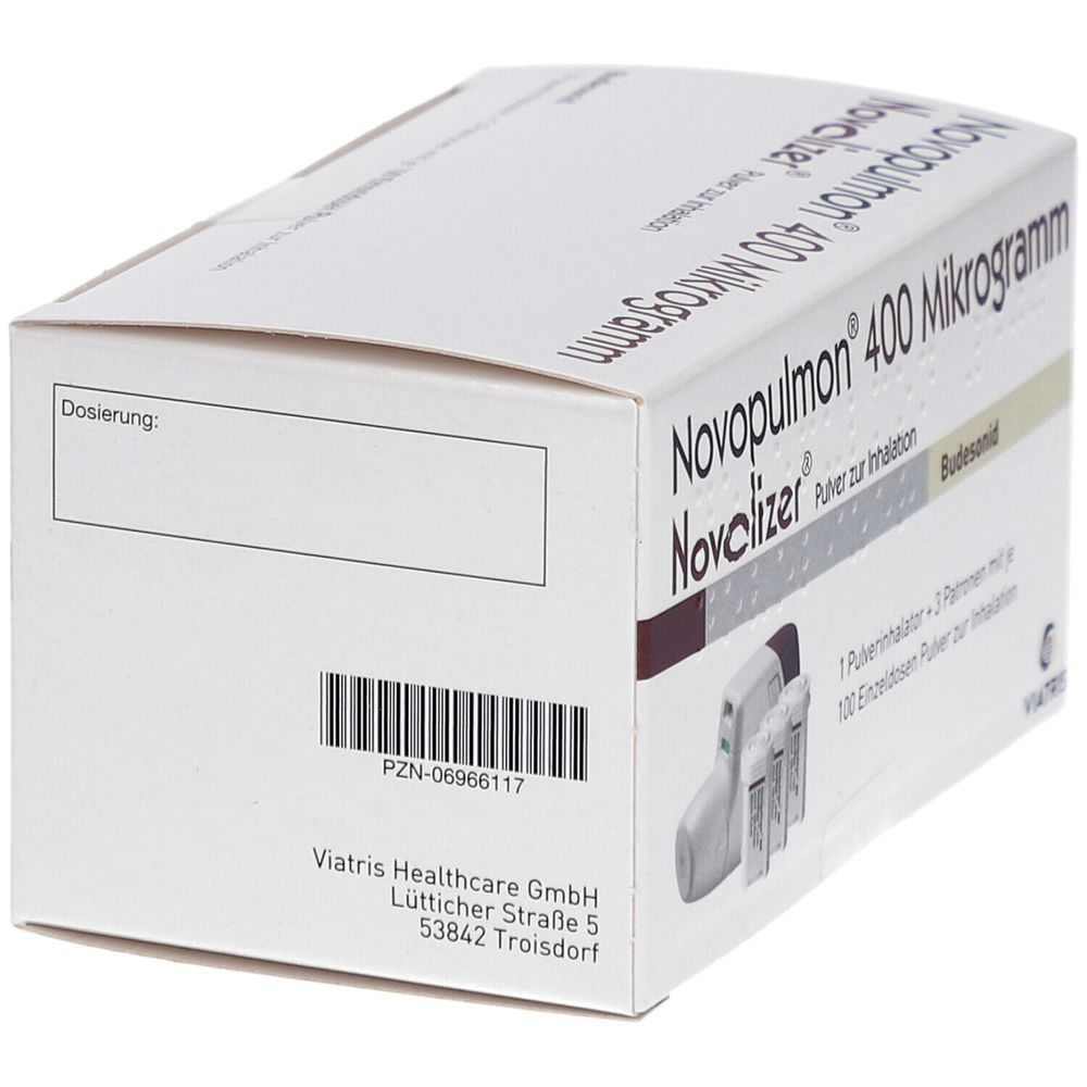 Novopulmon® 400 µg Novolizer® 3x100 St - shop-apotheke.com