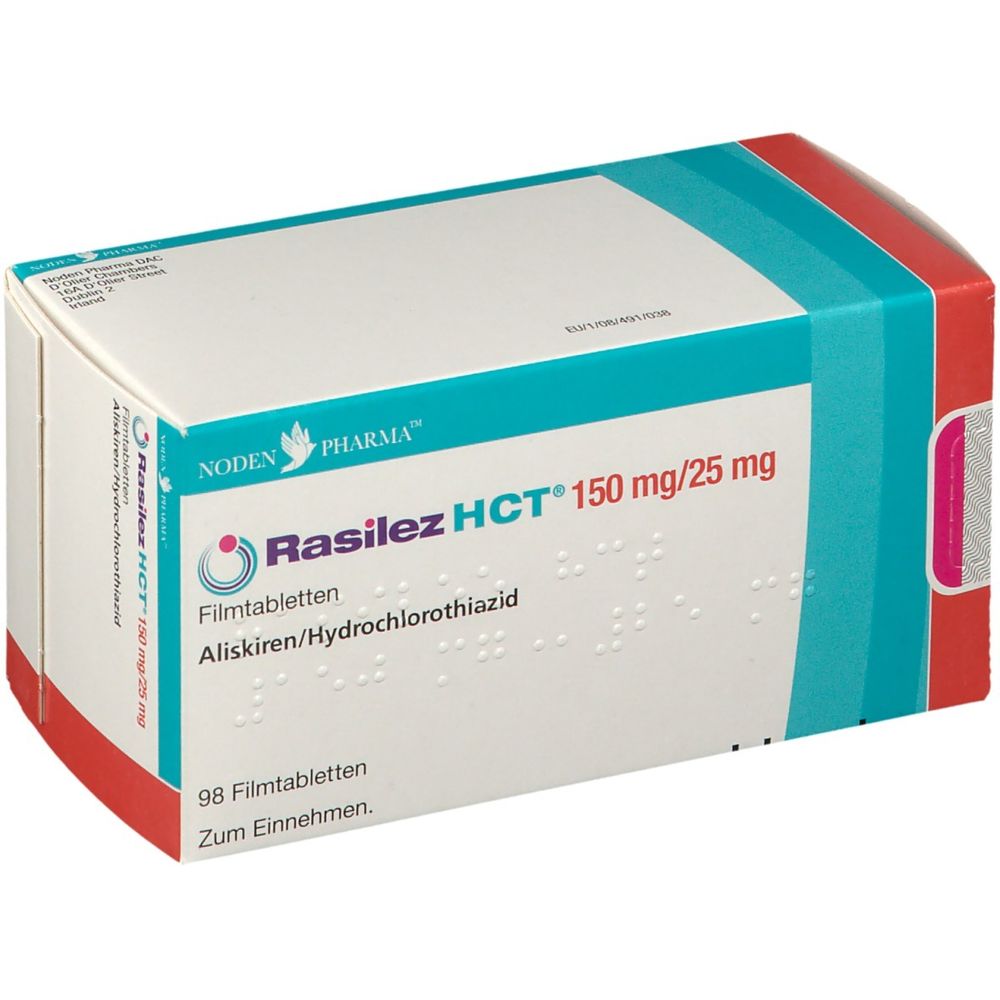 Rasilez HCT® 150 mg/25 mg 98 St - shop-apotheke.com