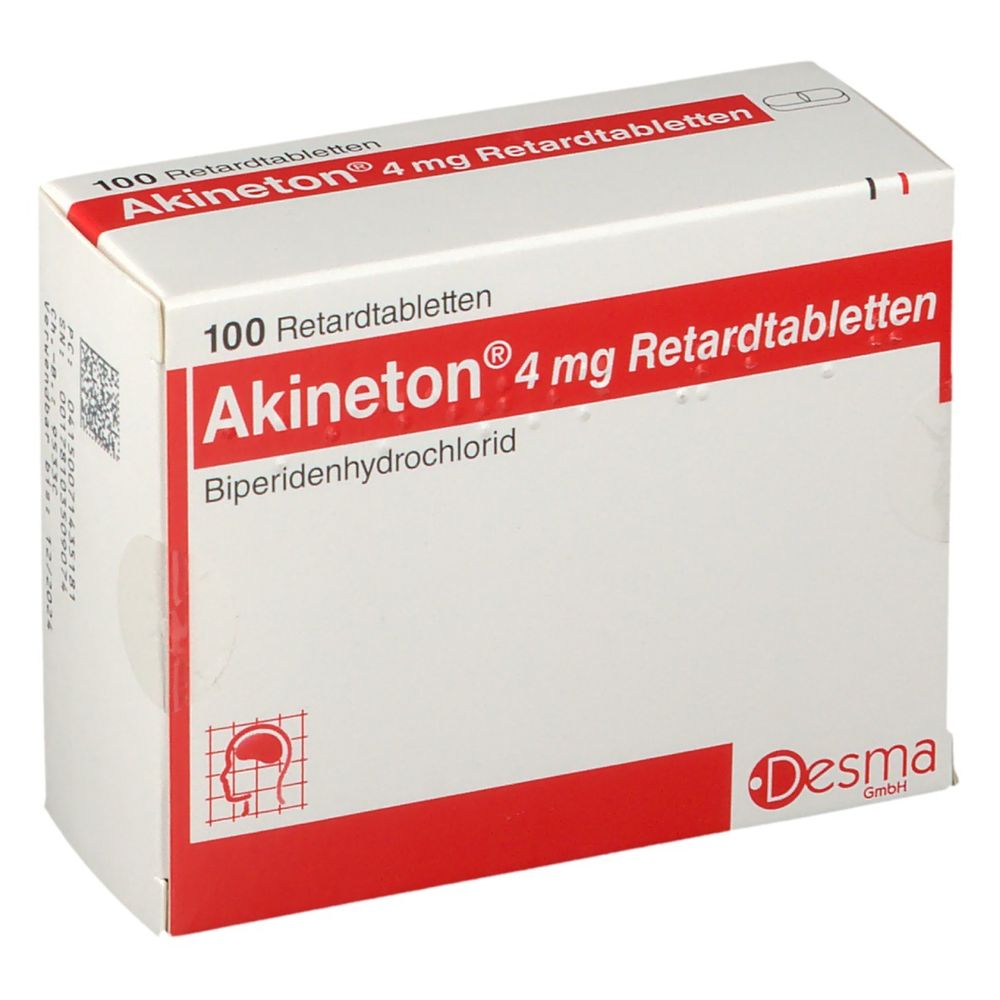 Akineton® 4 mg 100 St - shop-apotheke.com