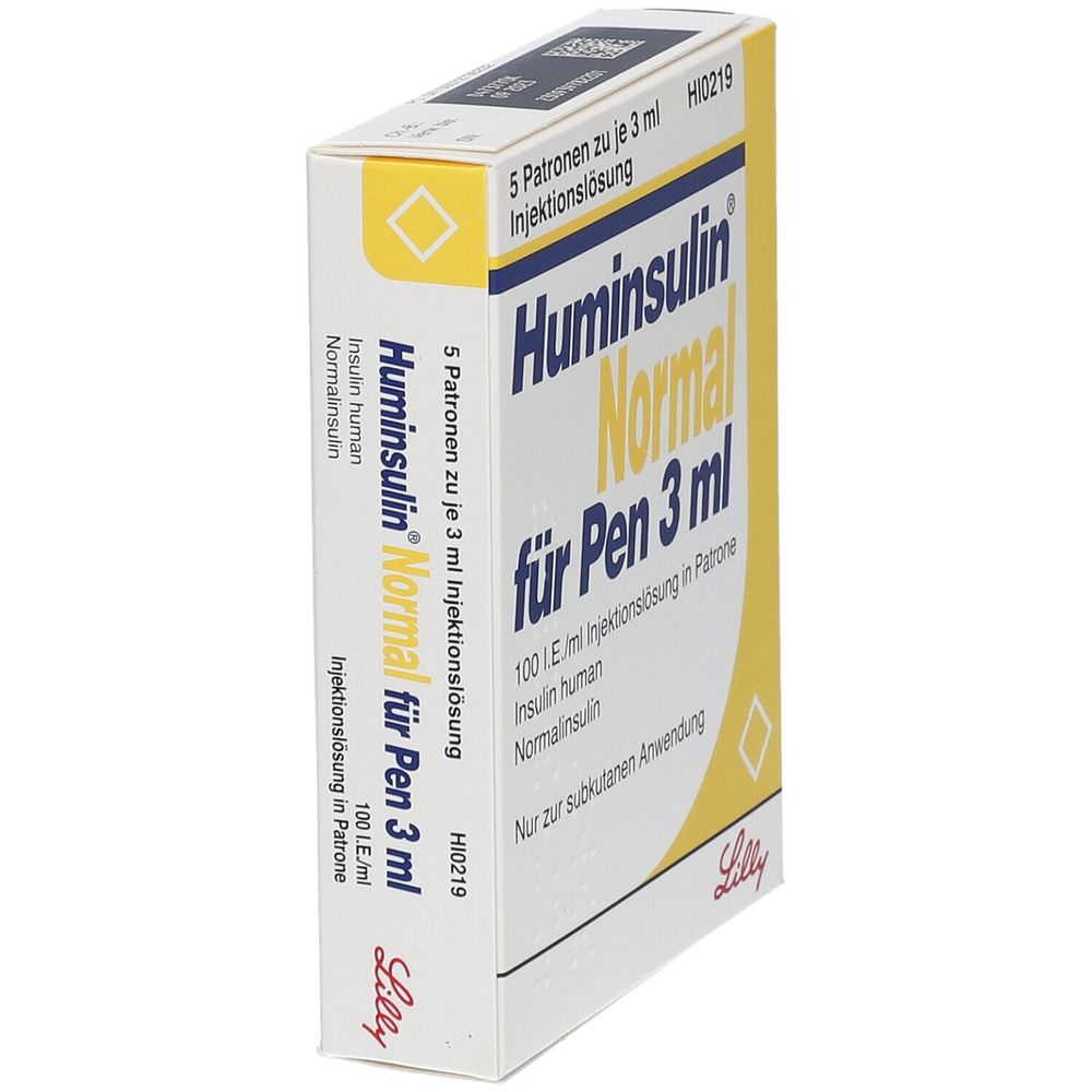 Huminsulin® Normal für Pen 3 ml 5x3 ml - shop-apotheke.com