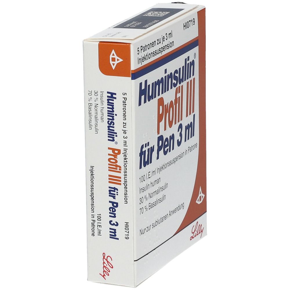 Huminsulin® Profil III für Pen 3 ml 5x3 ml - shop-apotheke.com