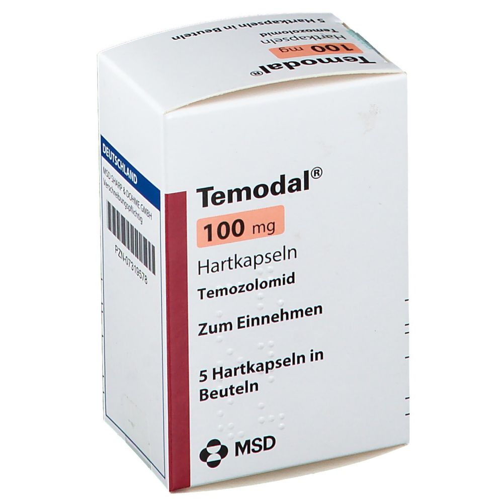 Temodal® 100 mg 5 St - shop-apotheke.com