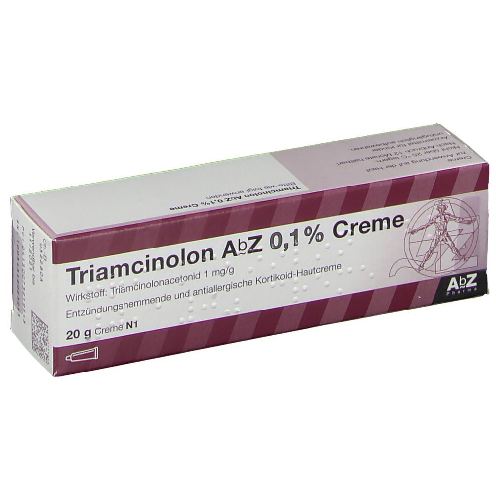 Triamcinolon AbZ 0,1% Creme 20 g - shop-apotheke.com