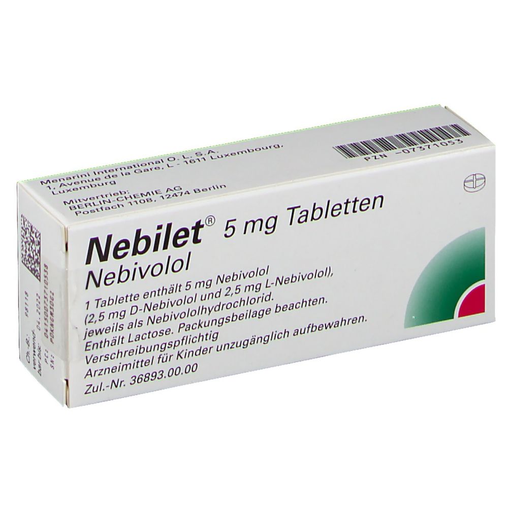 Nebilet® 5 mg 30 St - shop-apotheke.com