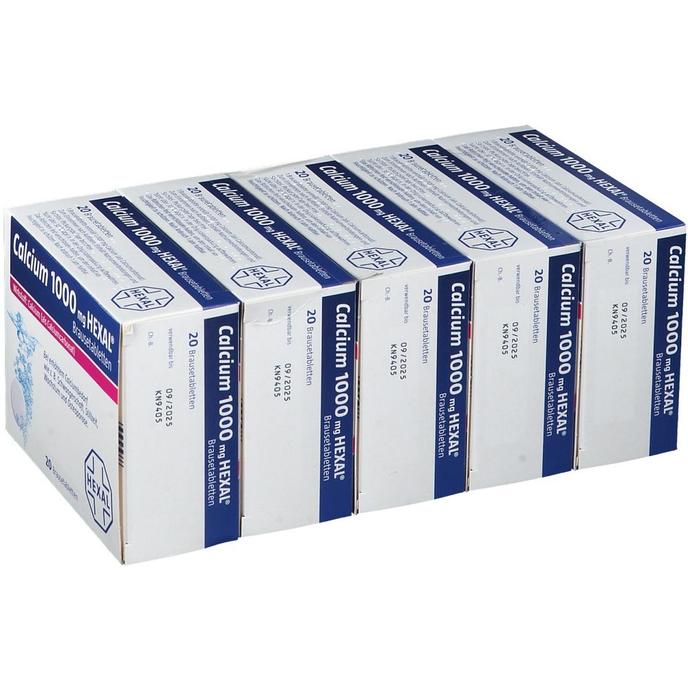 Calcium 1000 mg HEXAL® 100 St - shop-apotheke.com