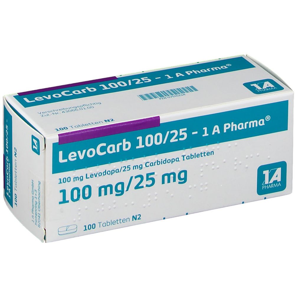 LevoCarb 100/25 - 1 A Pharma® 100 St - shop-apotheke.com