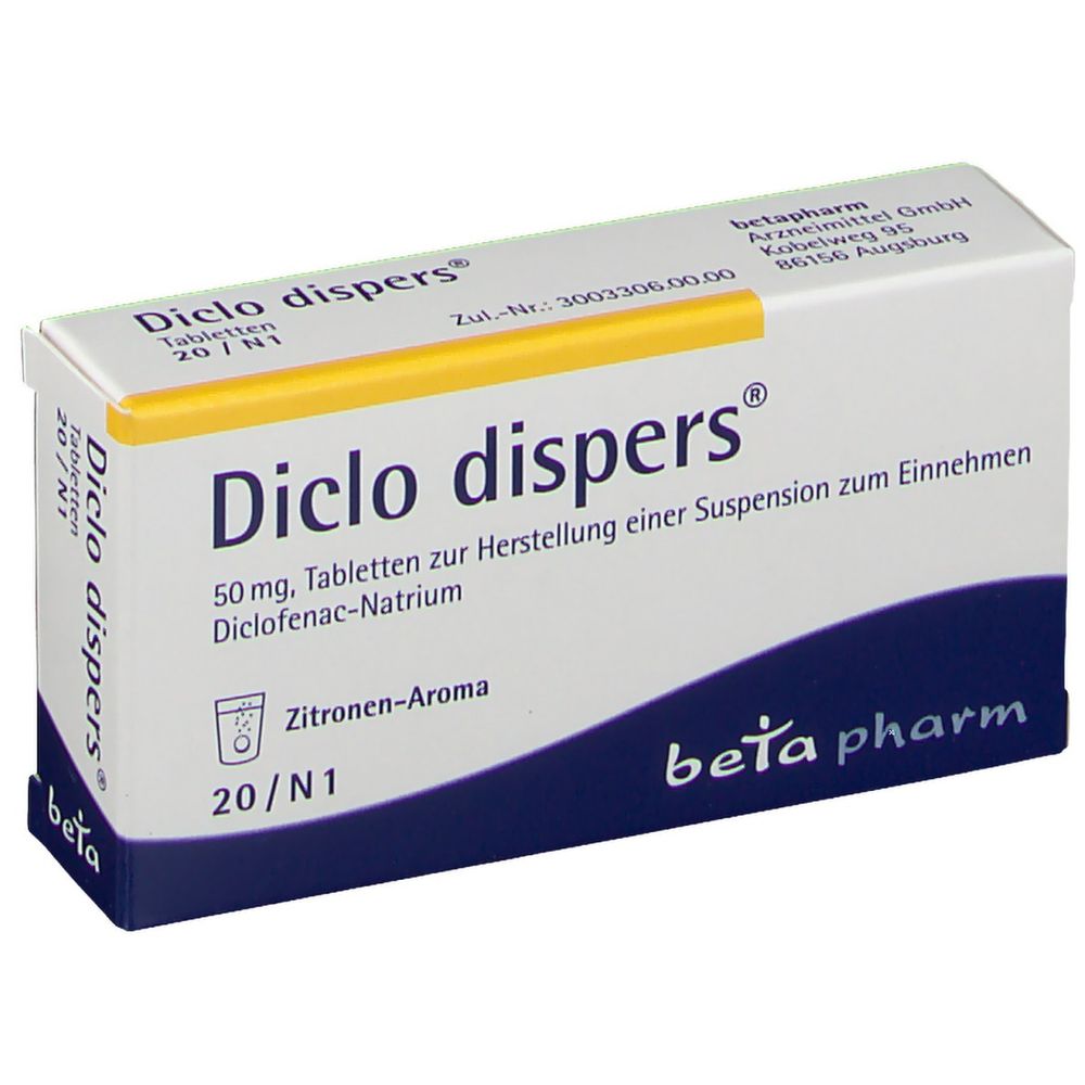 Diclo dispers® 20 St - shop-apotheke.com