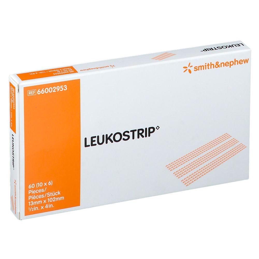 LEUKOSTRIP® & LEUKOSTRIP® S Wundnahtstreifen 13,0 mm x 102 mm steril ...