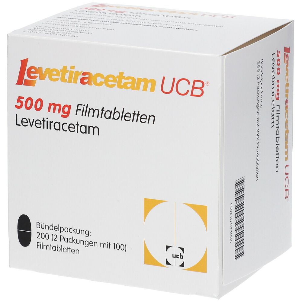 Levetiracetam UCB® 500 mg 200 St - shop-apotheke.com