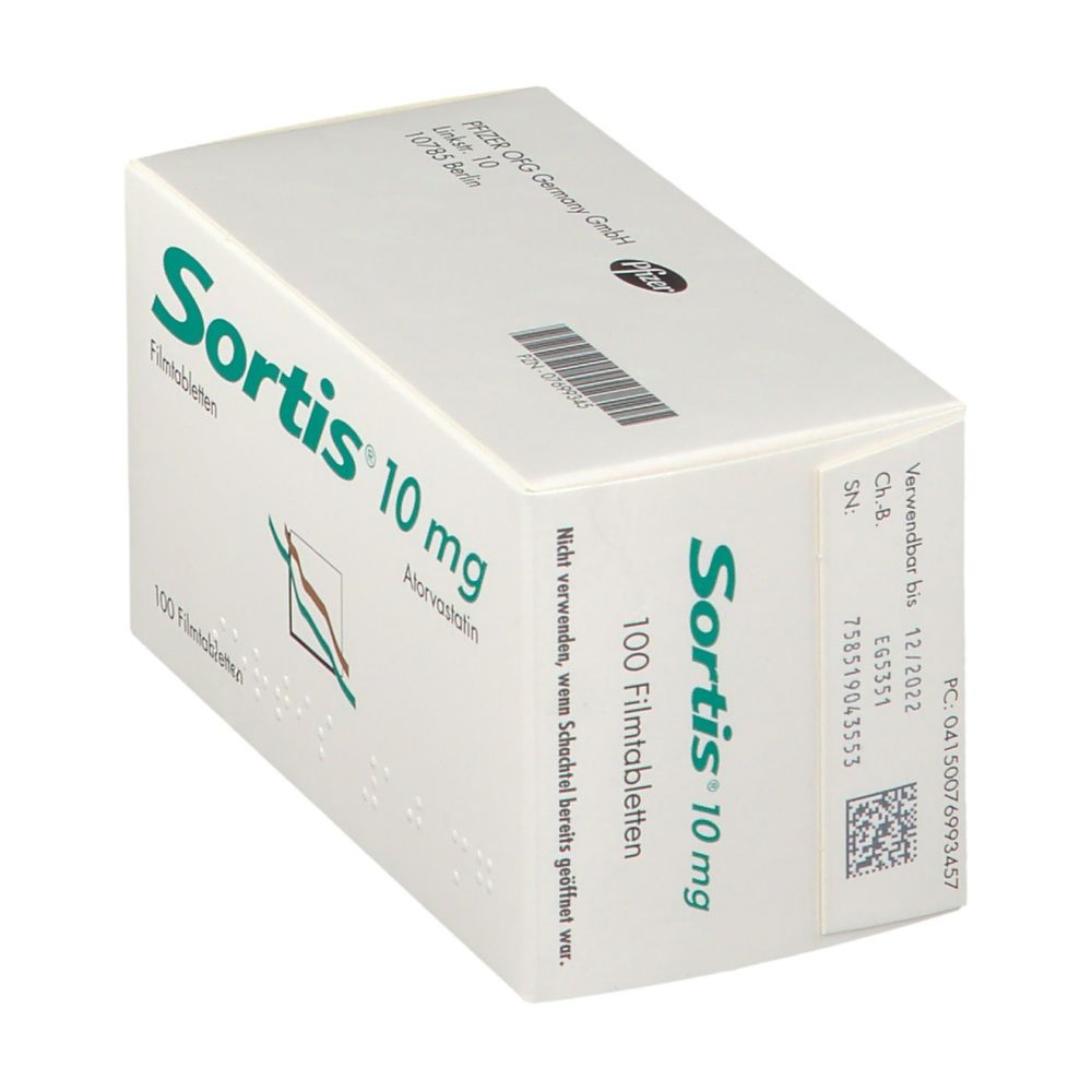 Sortis® 10 mg 100 St - shop-apotheke.com