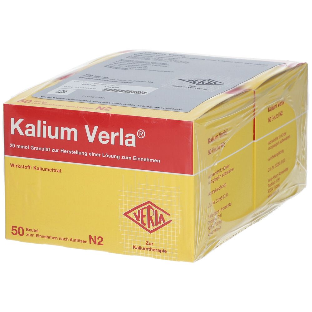 Kalium Verla® Granulat Beutel 100 St - shop-apotheke.com