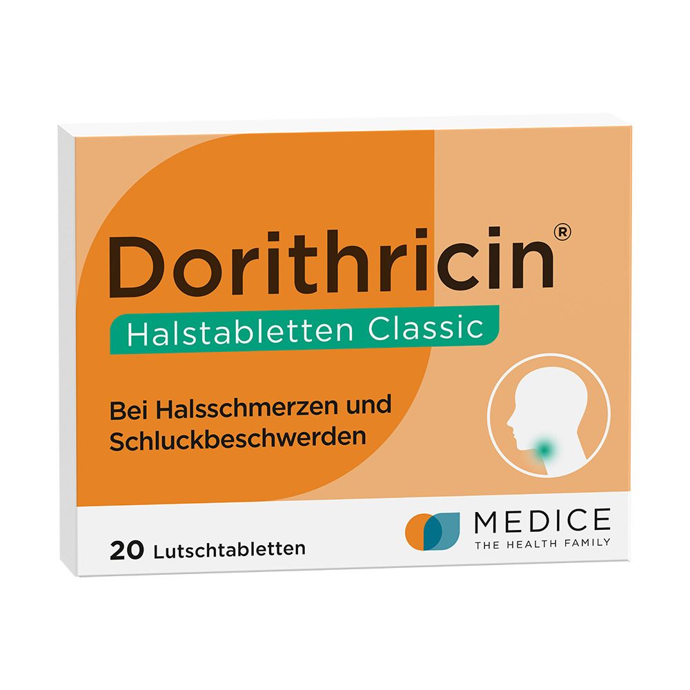 Dorithricin® Halstabletten Classic 20 St - shop-apotheke.com