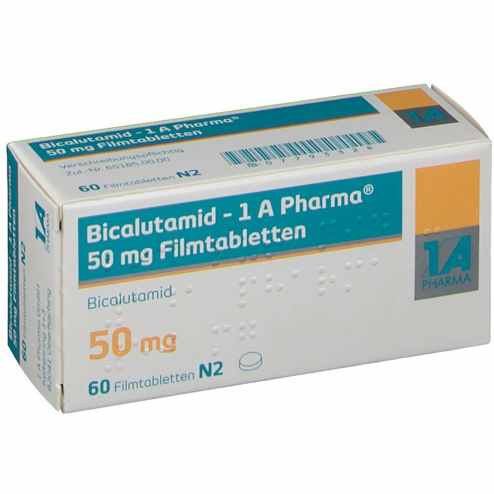Bicalutamid - 1 A Pharma® 50 mg 60 St - shop-apotheke.com