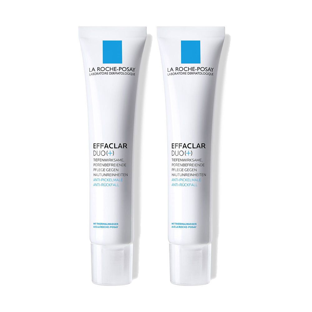 La Roche Posay EFFACLAR DUO (+) 2x40 ml - shop-apotheke.com