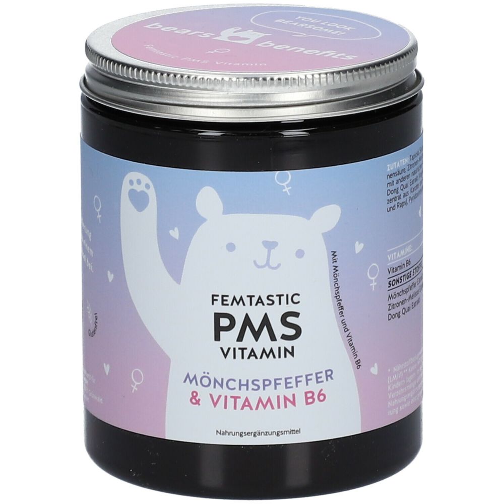 Bears with Benefits Femtastic PMS Vitamin B6 60 St - shop-apotheke.com