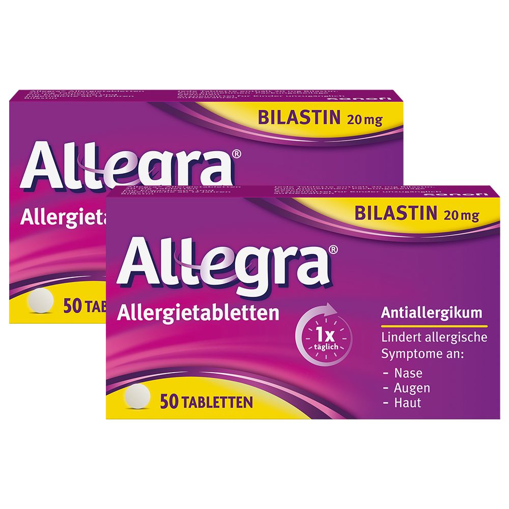 Allegra® Allergietabletten 2x50 St - shop-apotheke.com