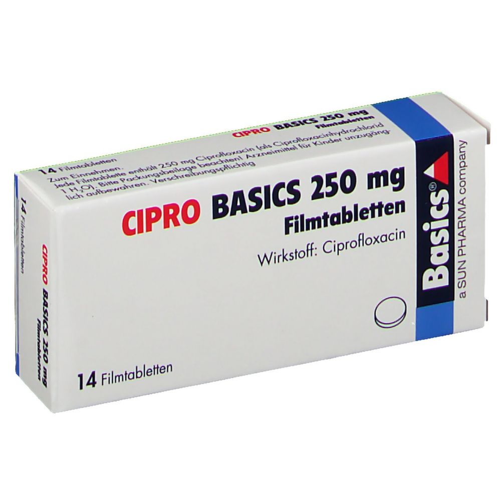 CIPRO BASICS 250 mg 14 St - shop-apotheke.com