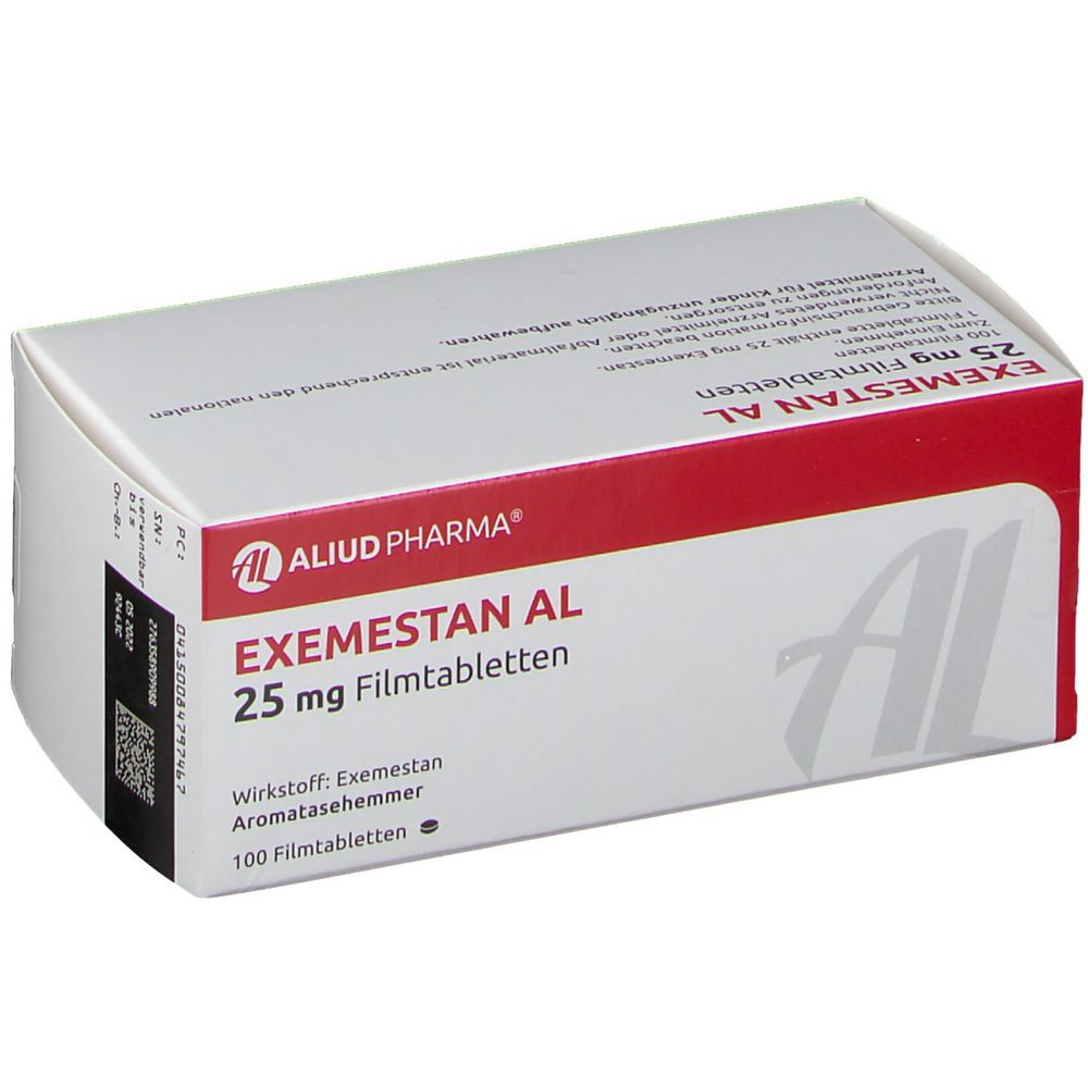Exemestan AL 25 mg 100 St - shop-apotheke.com