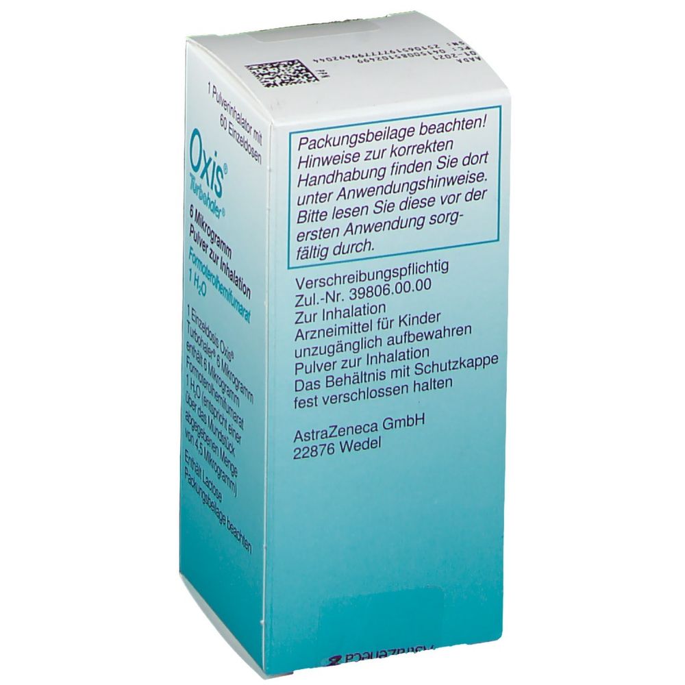 Oxis® Turbohaler 6 µg 60 1 St - shop-apotheke.com