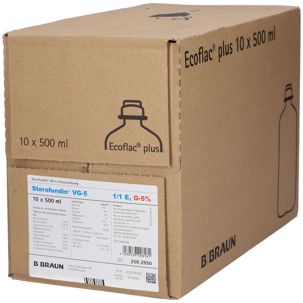 Sterofundin® VG-5 10x500 ml - shop-apotheke.com
