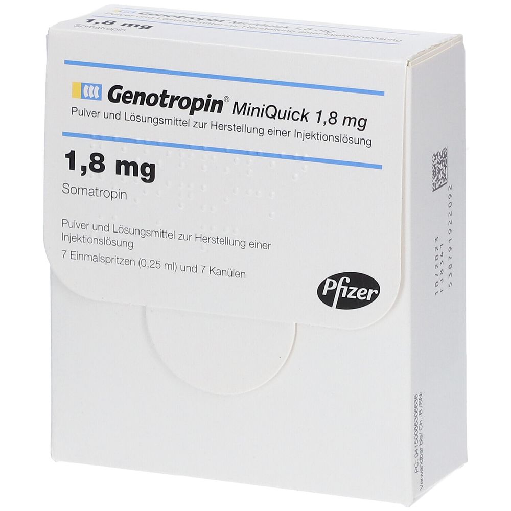 Genotropin® MiniQuick 1,8 mg 7 St - shop-apotheke.com