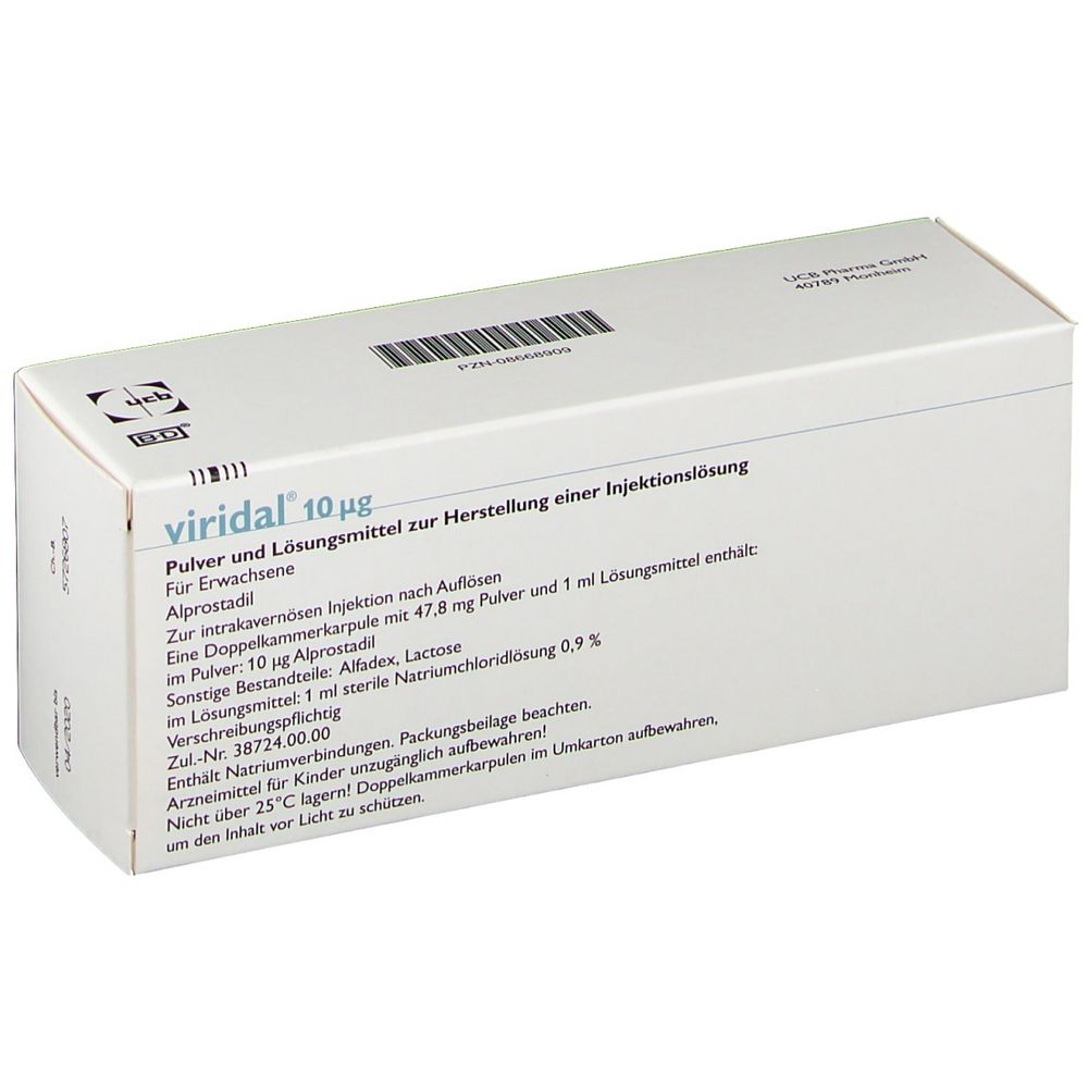 Viridal 10 mcg Starter Set Applik.+ 2 Karpulen 1 St - shop-apotheke.com