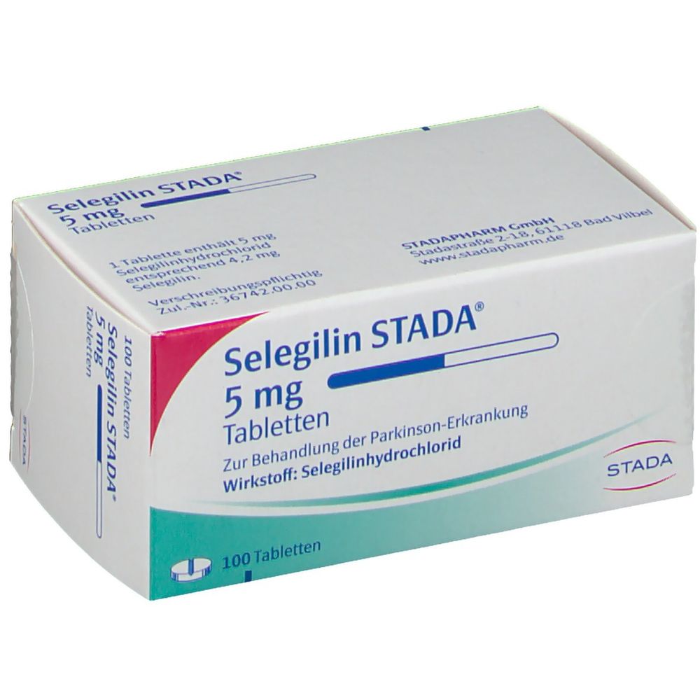 Selegilin STADA® 5 mg 100 St - shop-apotheke.com