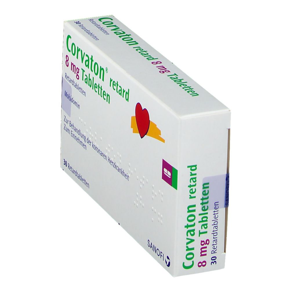 Corvaton® retard 8 mg 30 St - shop-apotheke.com