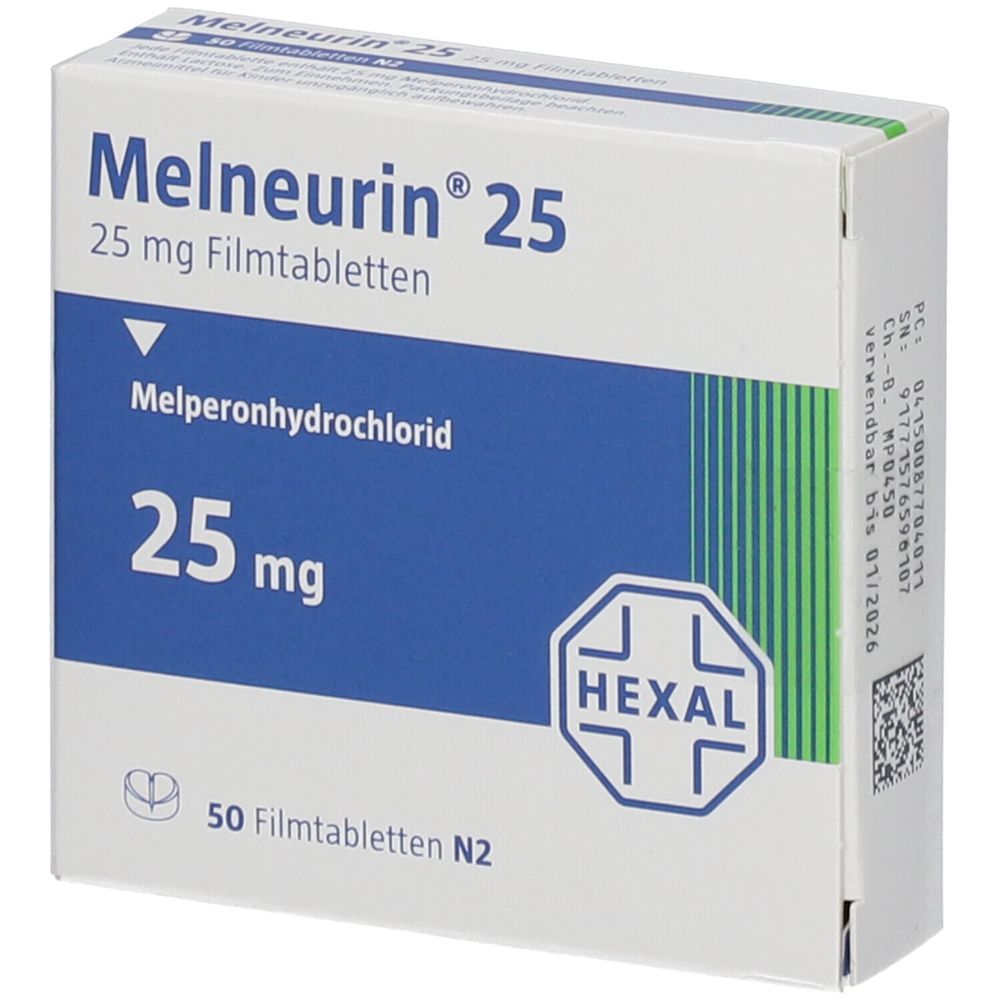 Melneurin® 25 mg 50 St - shop-apotheke.com