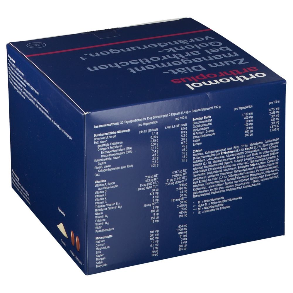 Orthomol arthroplus Granulat/Kapseln 30 St - shop-apotheke.com