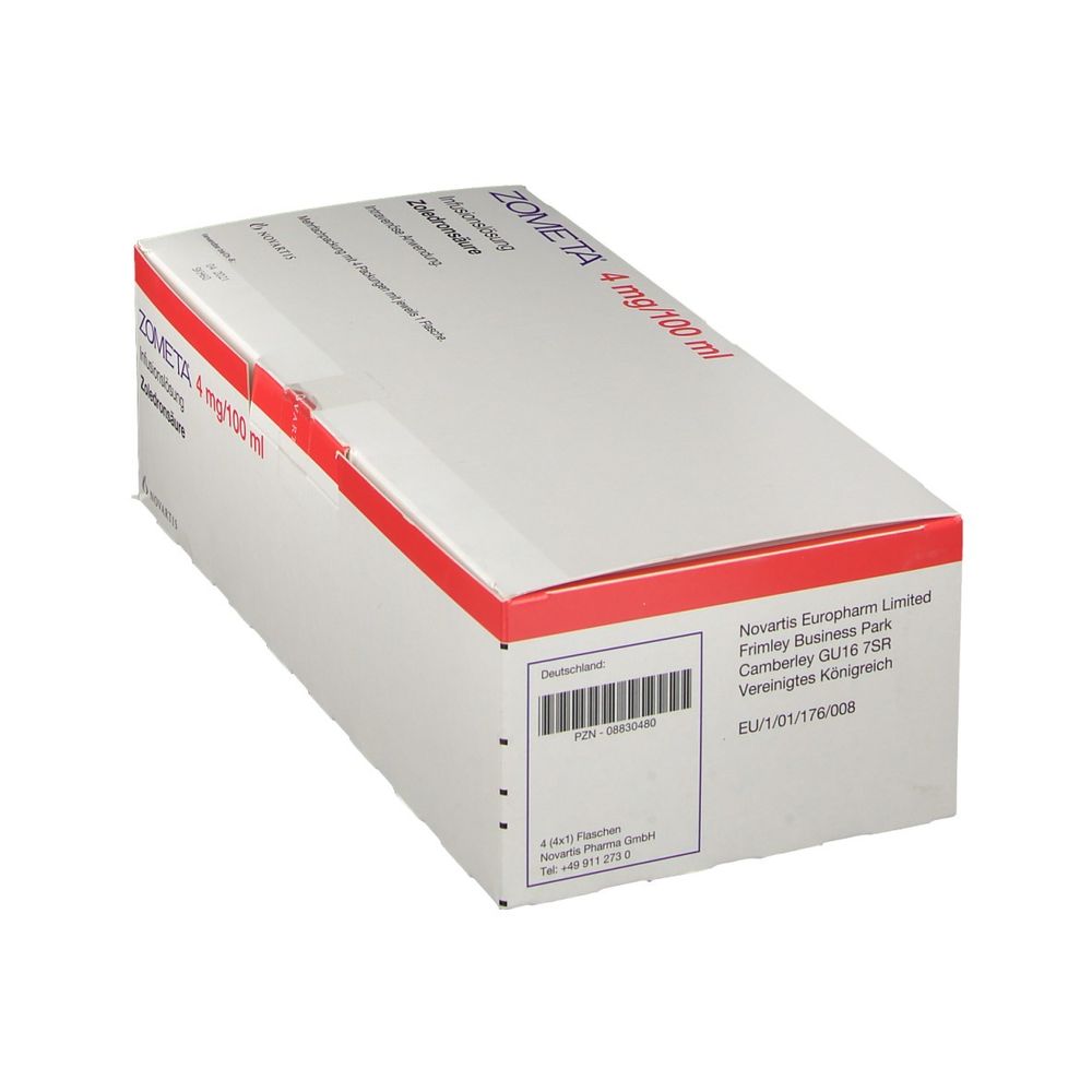 Zometa® 4 mg/100 ml 4 St - shop-apotheke.com