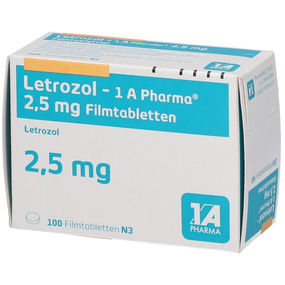 Letrozol - 1 A Pharma® 2,5 mg 100 St - shop-apotheke.com