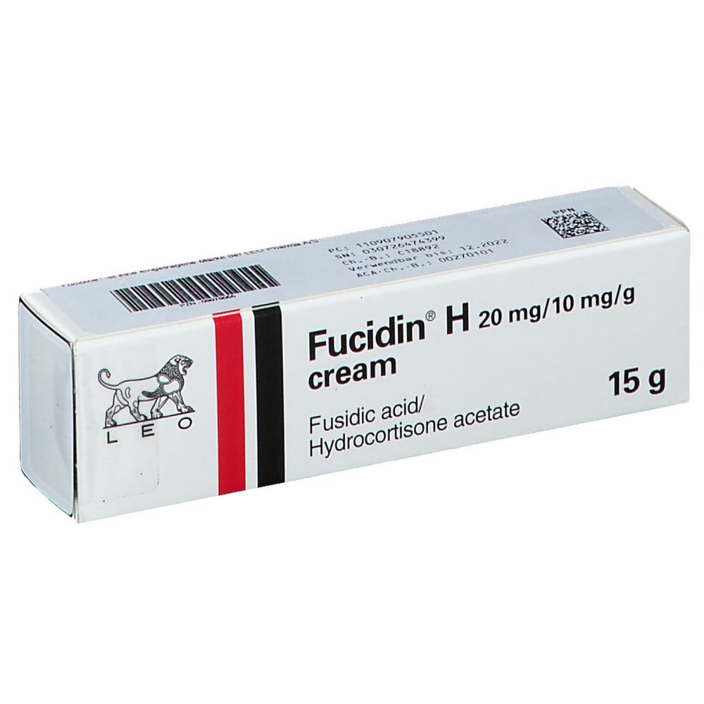 Fucidine H 20 mg/g + 10 mg/g Creme 15 g - shop-apotheke.com