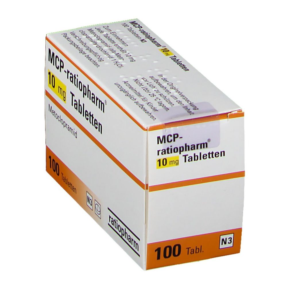 MCP-ratiopharm® 10 mg 100 St - shop-apotheke.com