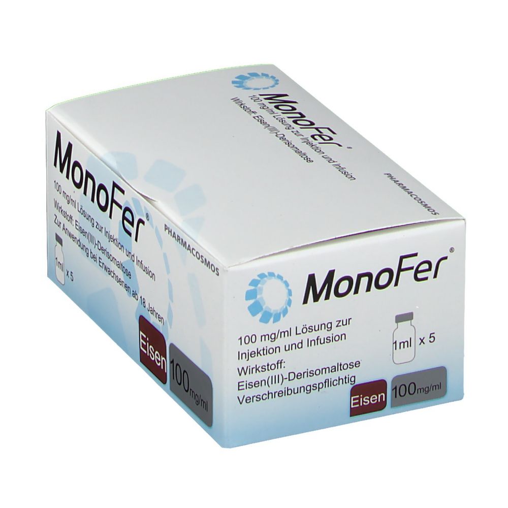 MonoFer® 100 mg/ml 5x1 ml - shop-apotheke.com
